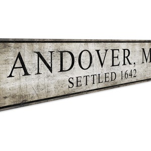 City and Settlement Sign - City and Settlement EST - City and ...