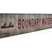 Boundary Waters Arrow Sign - Boundary Waters Sign - Custom Directional ...