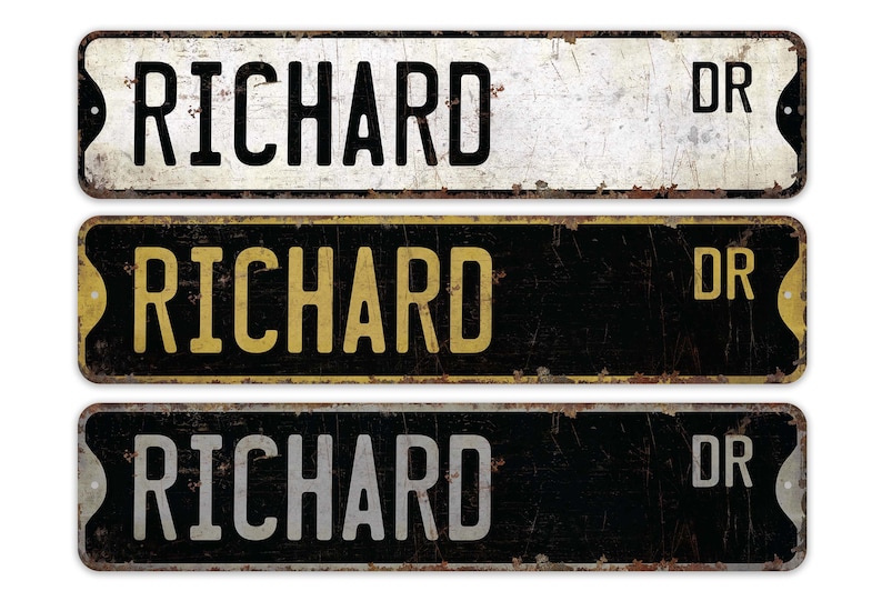 Richard Name Sign Kids Room Door Sign Boys Room Sign - Etsy
