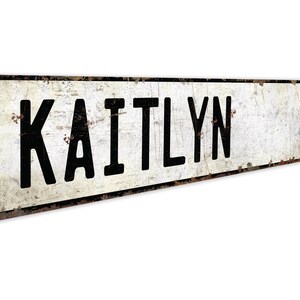 Kaitlyn Name Sign - Children Name Sign - Name Sign - Home Decor ...