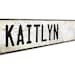 Kaitlyn Name Sign Children Name Sign Name Sign Home Decor Vintage Style ...