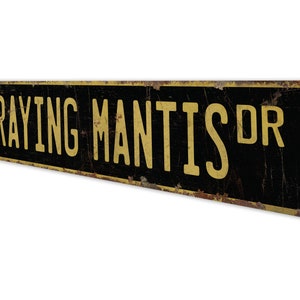 Praying Mantis - Praying Mantis Sign - Praying Mantis Decor - Praying ...