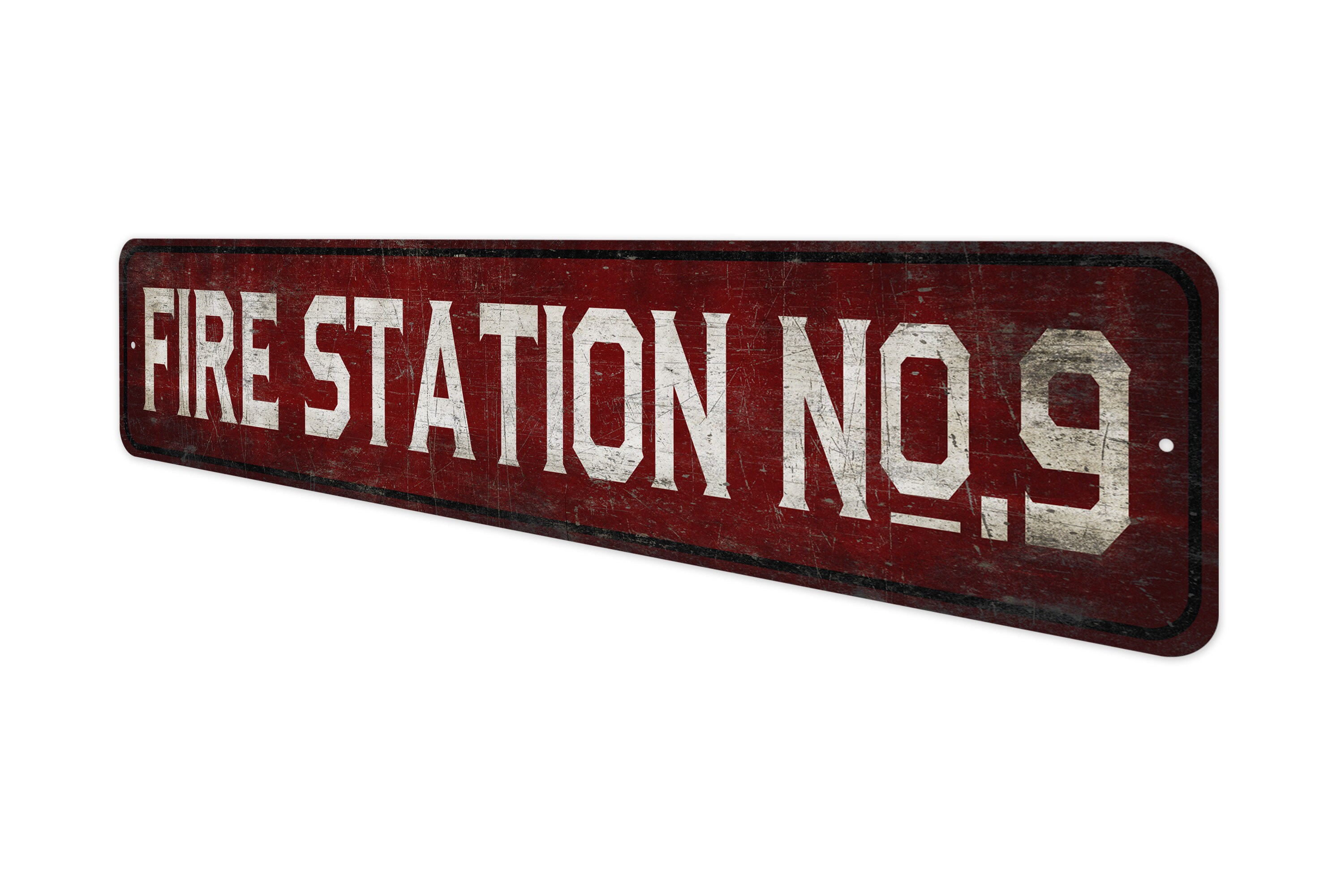 Fire Station Sign Custom Fire Station Vintage Style Sign - Etsy