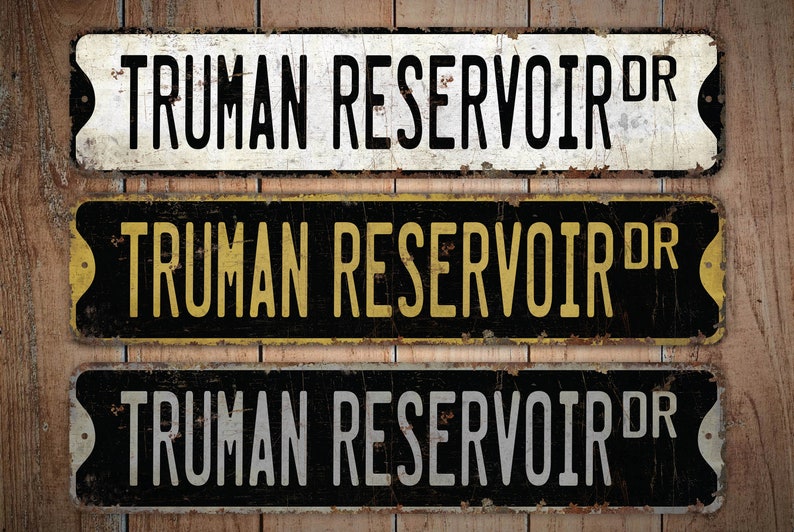 Truman Reservoir - Truman Reservoir Sign - Reservoir Sign - Reservoir ...