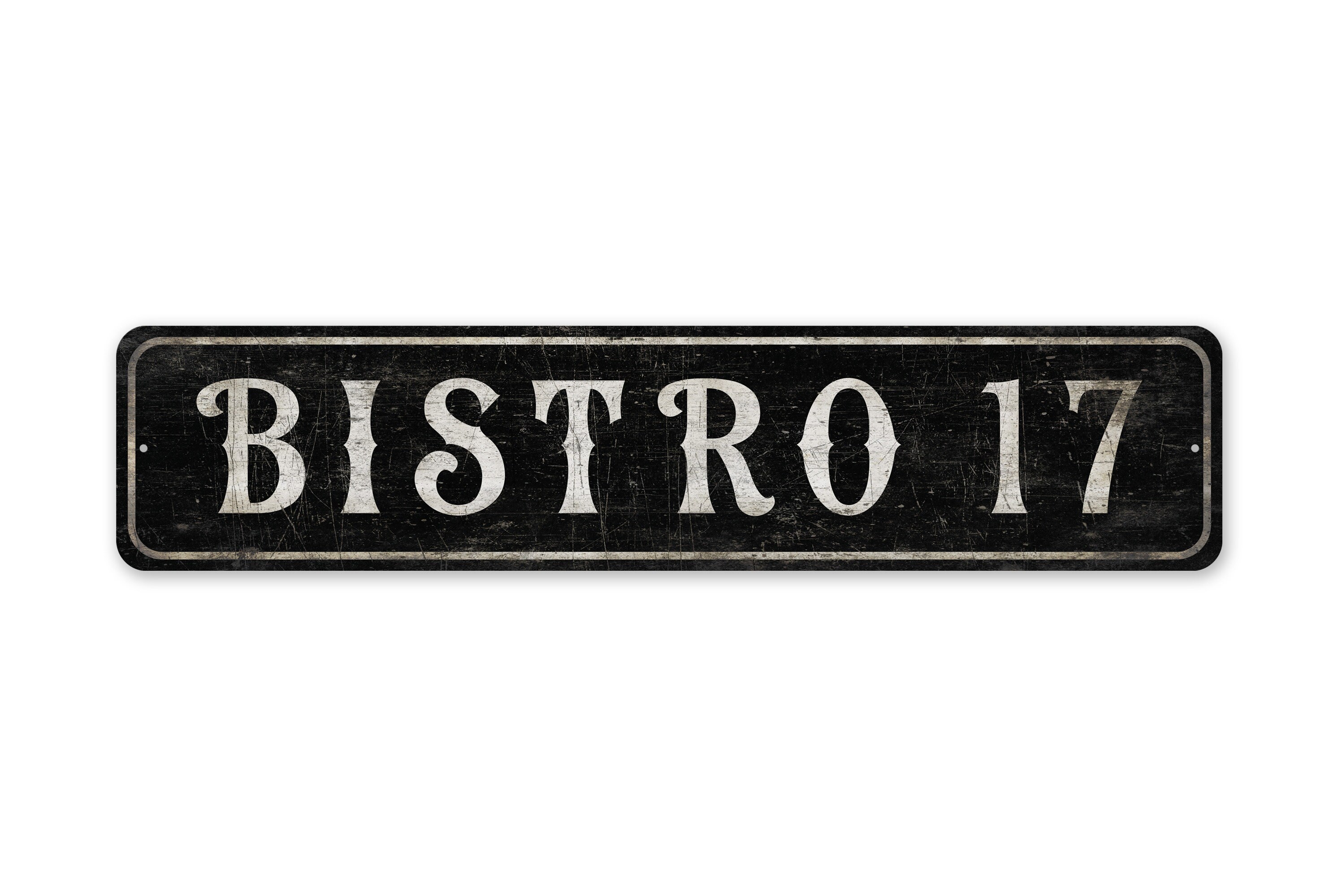 Custom Bistro Sign Bistro Cafe Sign Vintage Style Sign | Etsy