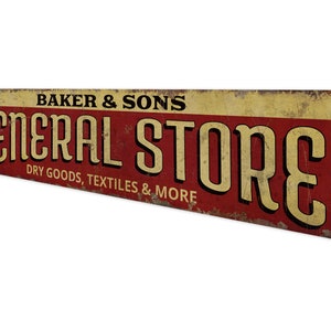 General Store - General Store Sign - General Store Decor - Vintage ...