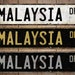 Malaysia - Malaysia Sign - Malaysia Decor - Vintage Style Sign - Custom ...