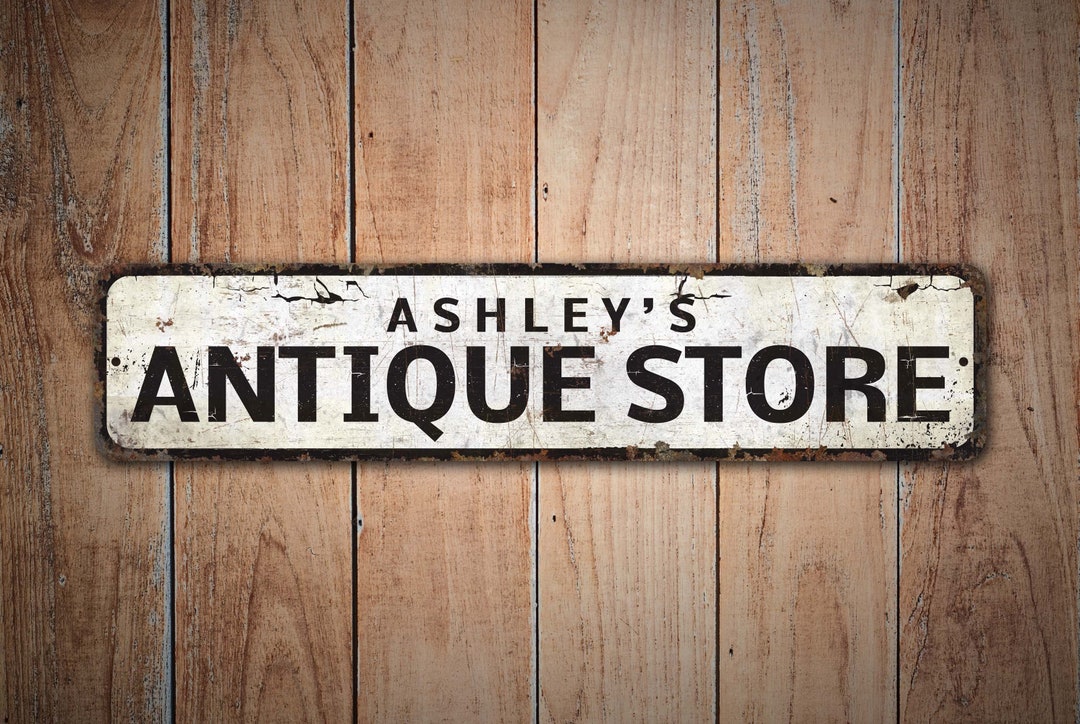 Antiques Sign - Antiques Shop Sign - Antiques Shop Decor - Vintage ...