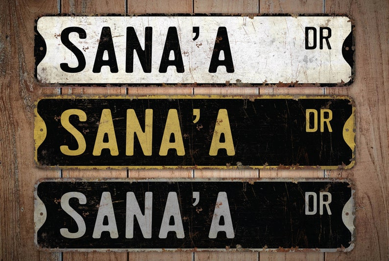 Sana'a - Sana'a Sign - Sana'a Gift - Yemen City - Sana'a Visitor - Sana ...