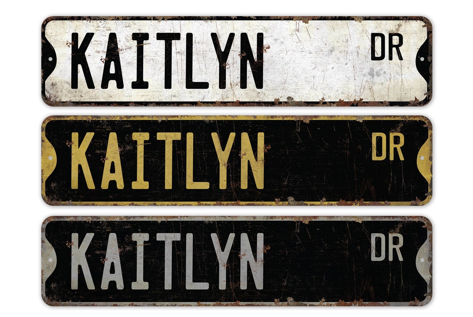 Kaitlyn Name Sign - Children Name Sign - Name Sign - Home Decor ...