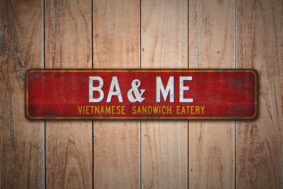Vietnamese Restaurant - Custom Restaurant Sign - Vietnamese Food Sign ...