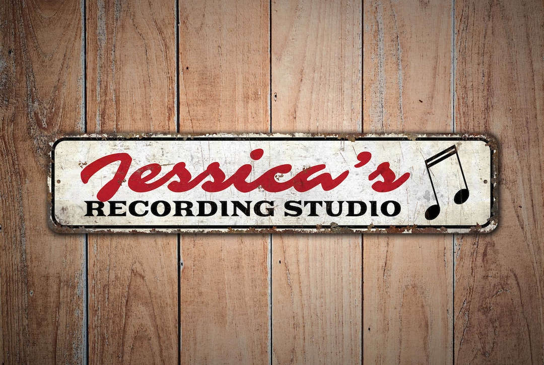 Recording Studio - Recording Studio Sign - Recording Studio Decor ...