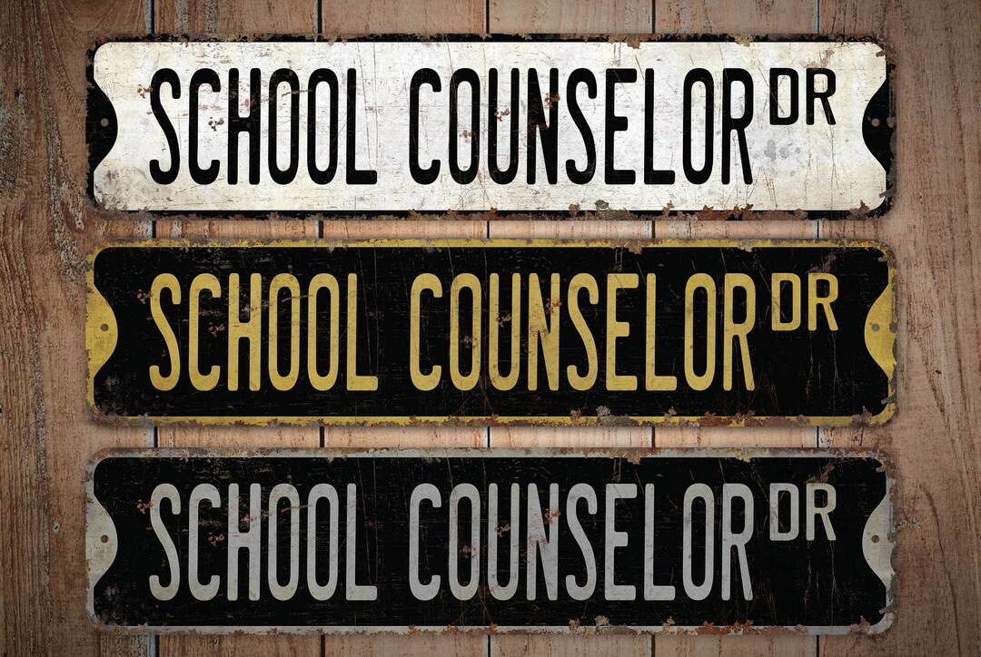 School Counselor - School Counselor Sign - School Counselor Decor ...
