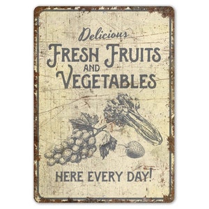 Delicious Fruits - Delicious Fruits Sign - Fruit Shop Decor - Fruit ...
