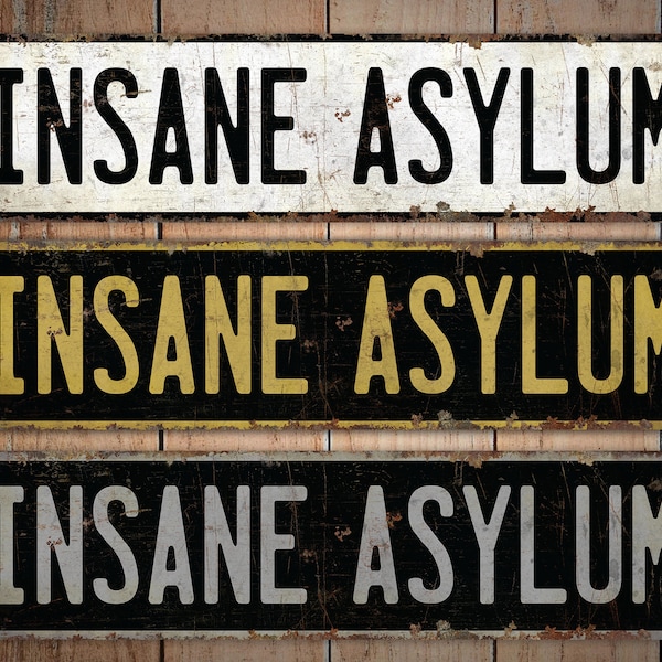 Insane Asylum - Etsy