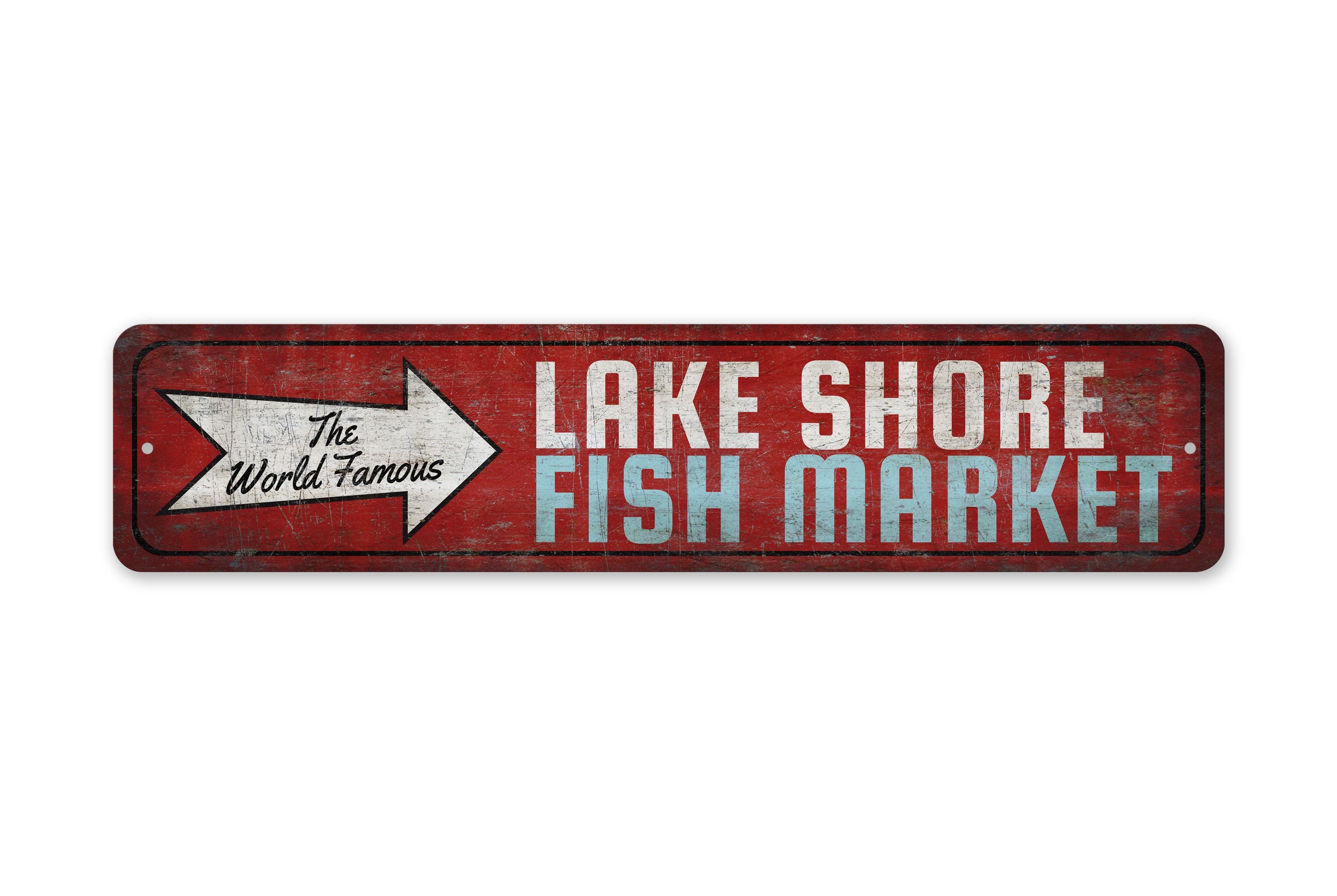 Lake Shore Fish Market Fish Market Sign Fresh Water Fish | Etsy