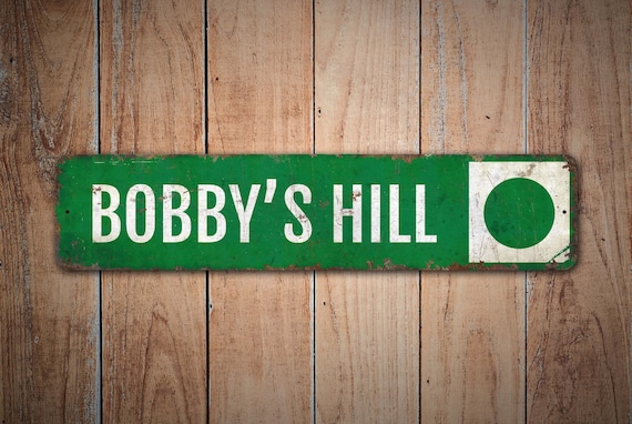 Custom Name Hill Custom Hill Sign Custom Hill Decor | Etsy