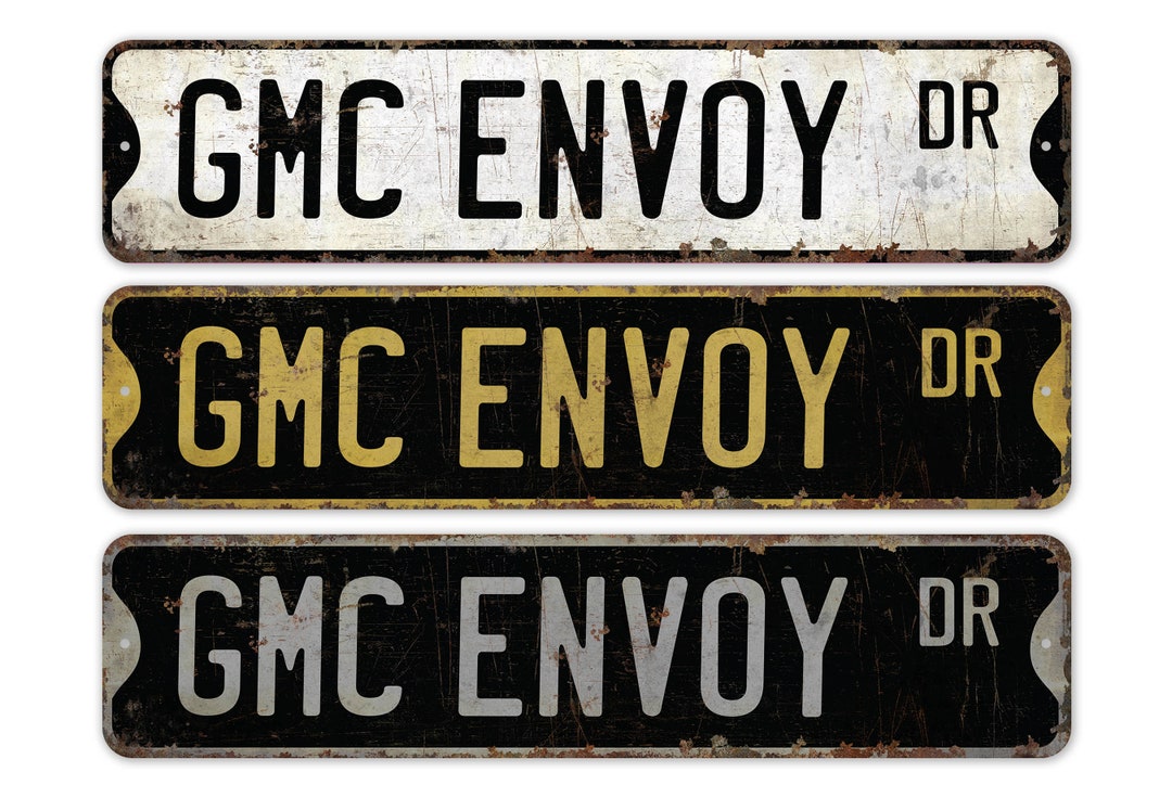 GMC Envoy - GMC Envoy Decor - GMC Envoy Sign - Vintage Car Decor ...