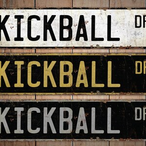 Kickball Sign - Etsy