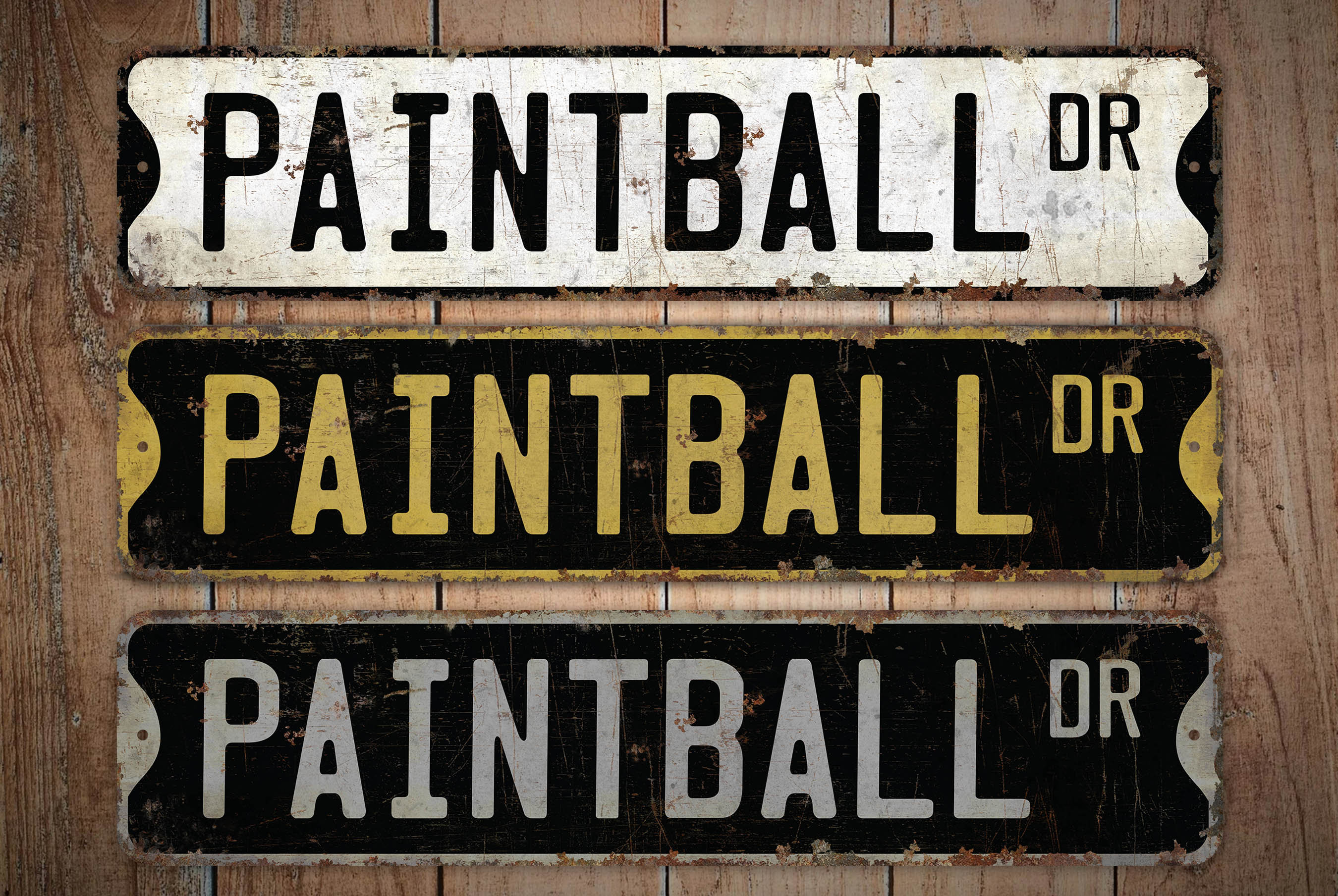 Paintball Sign