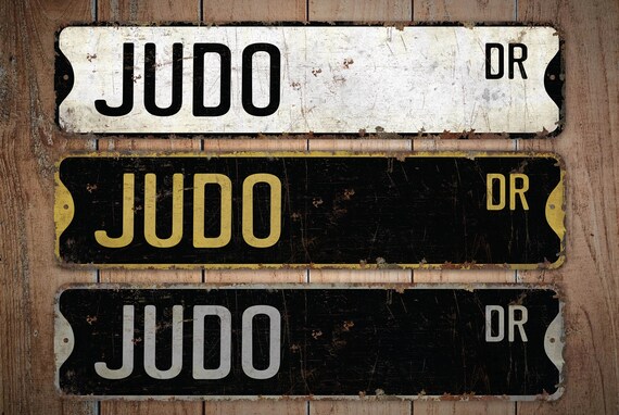 Judo Sign Judo Game Sign Japanese Martial Art Judo Decor - Etsy