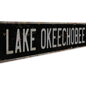 Lake Okeechobee - Lake Okeechobee Sign - Florida Lake - Lake Okeechobee ...
