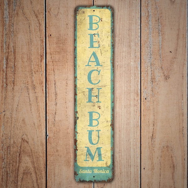 Beach Bum Sign - Etsy