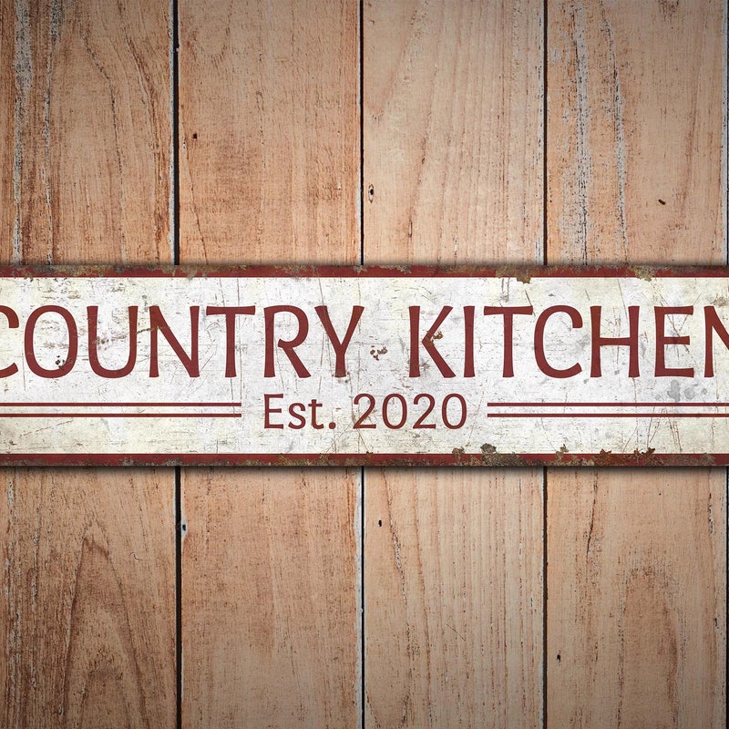 Country Kitchen Sign - Etsy