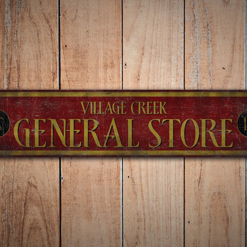 General Store Sign - Etsy