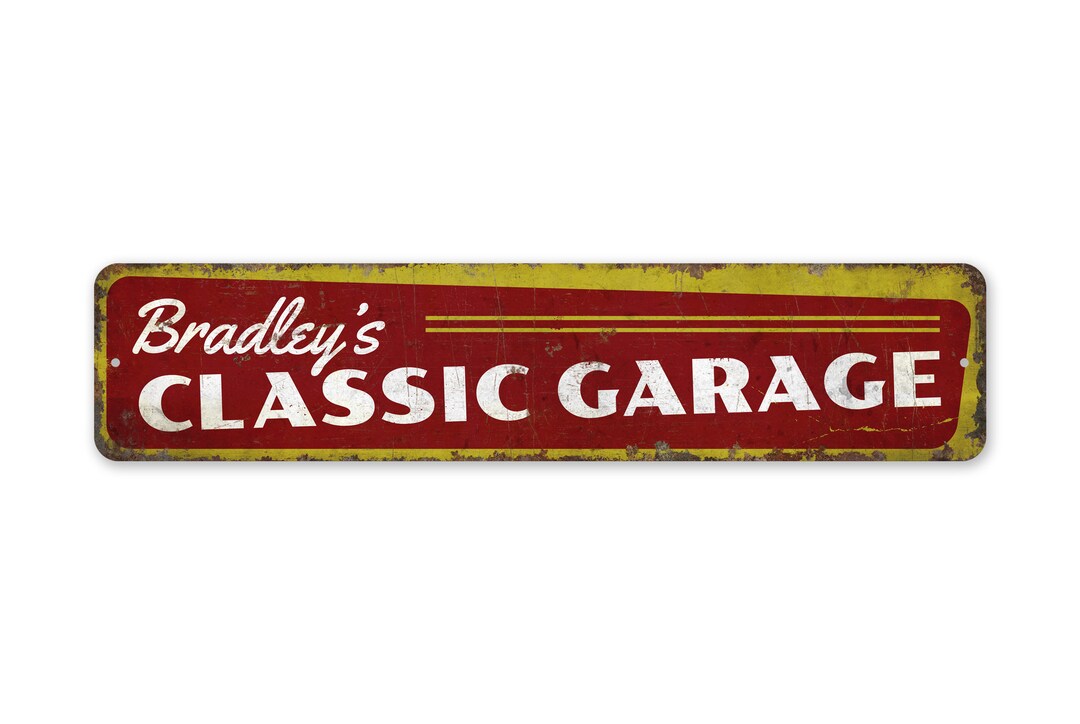 Classic Garage Sign - Classic Garage - Classic Garage Decor - Classic ...