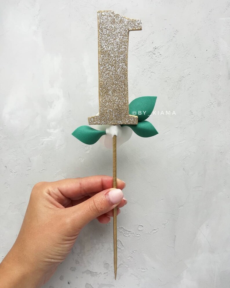 Number One Cake Topper Template 1st Birthday Cake Topper Pattern Cake ...