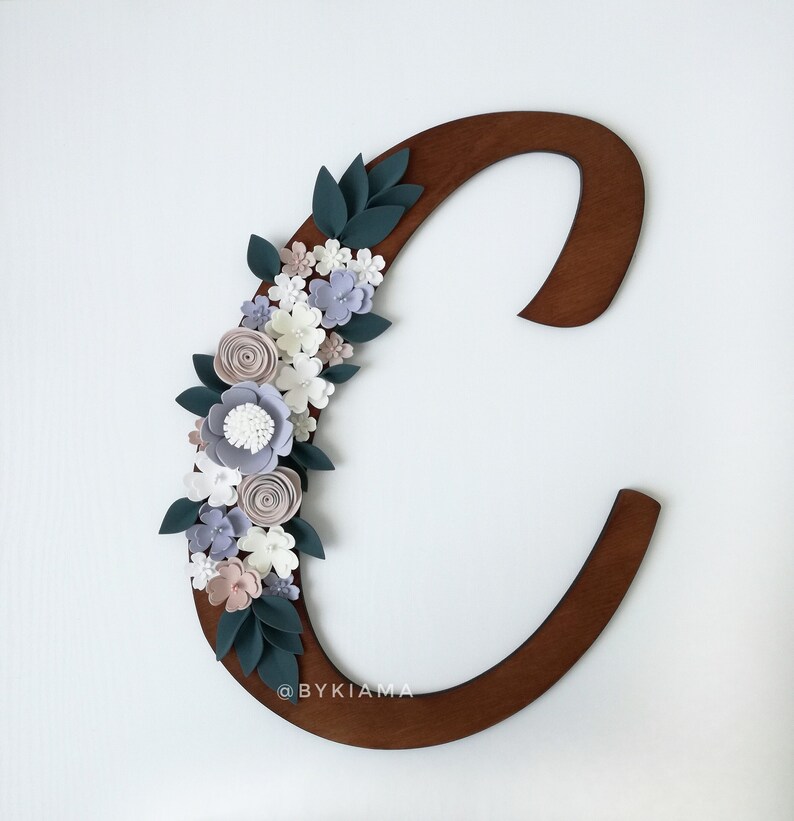 Custom Wood Letters Wooden Letters Nursery Name Sign Baby Name Sign ...