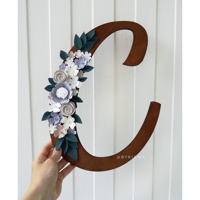 Custom Wood Letters Wooden Letters Nursery Name Sign - Etsy