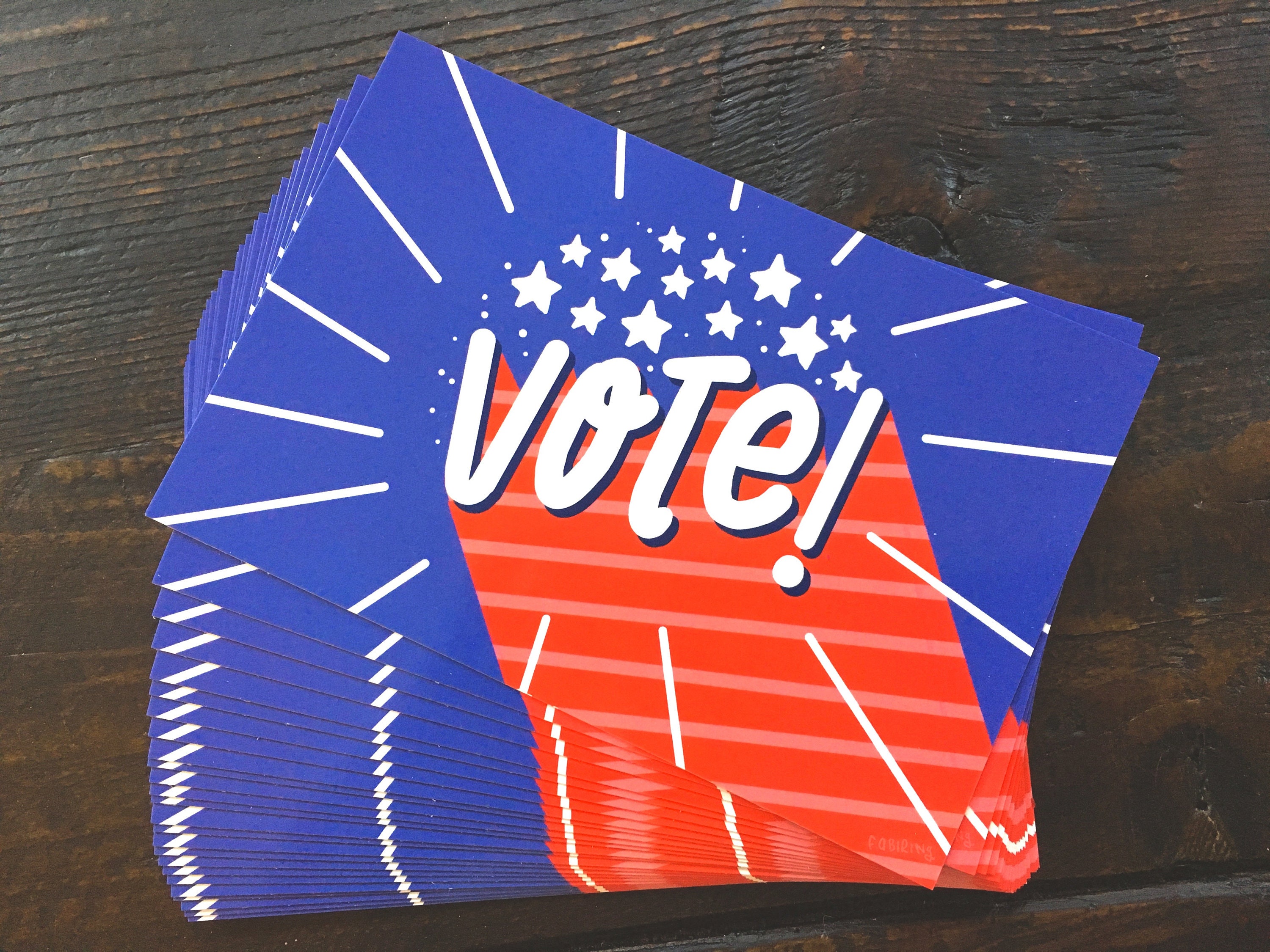Postcards to Voters 50 Cards donation to LWV | Etsy