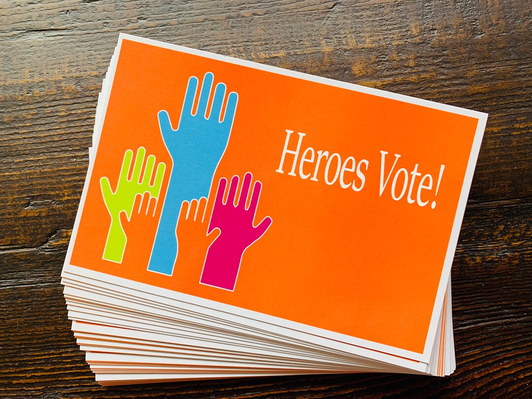 Postcards to Voters! 25 Cards + Donation to LWV! - Etsy