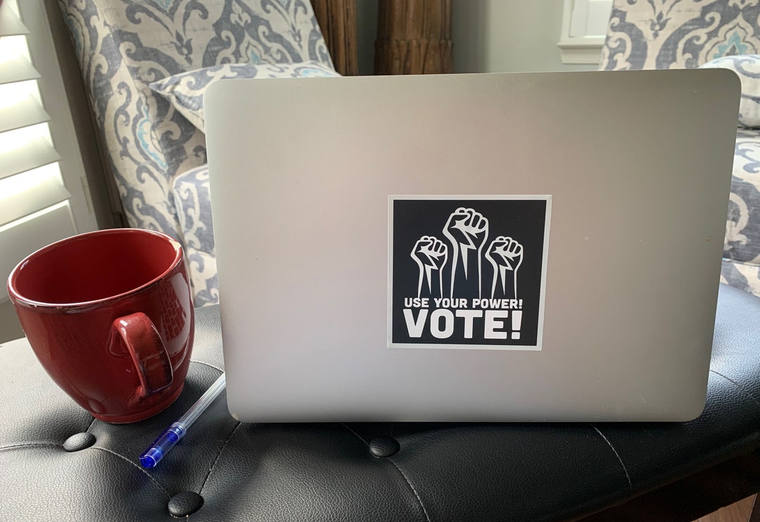 Vote Laptop Cling or Bumper Sticker - Etsy