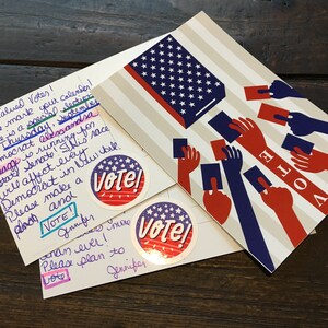 Vote! Stickers-great for Vote Forward! Set of 25 - Etsy