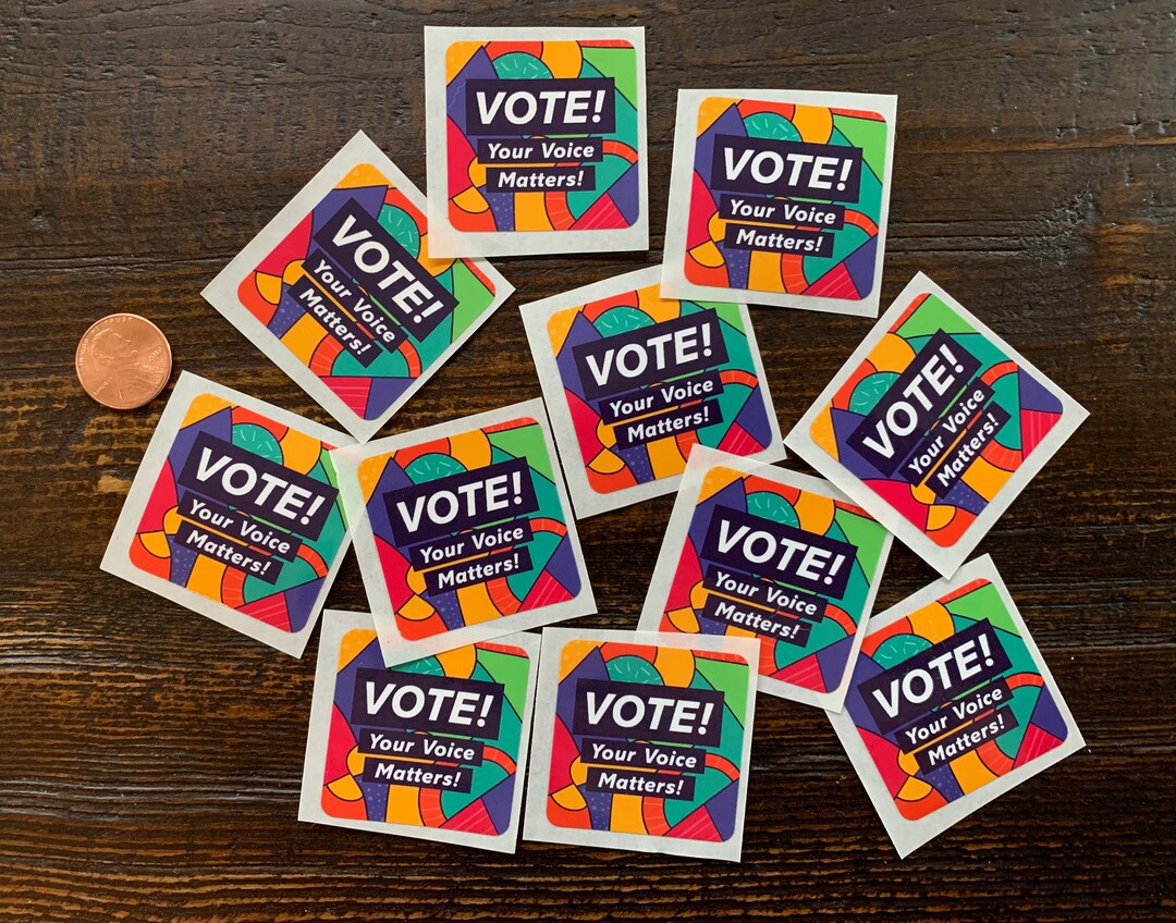 Vote! Stickers-great for Vote Forward-set of 25 - Etsy