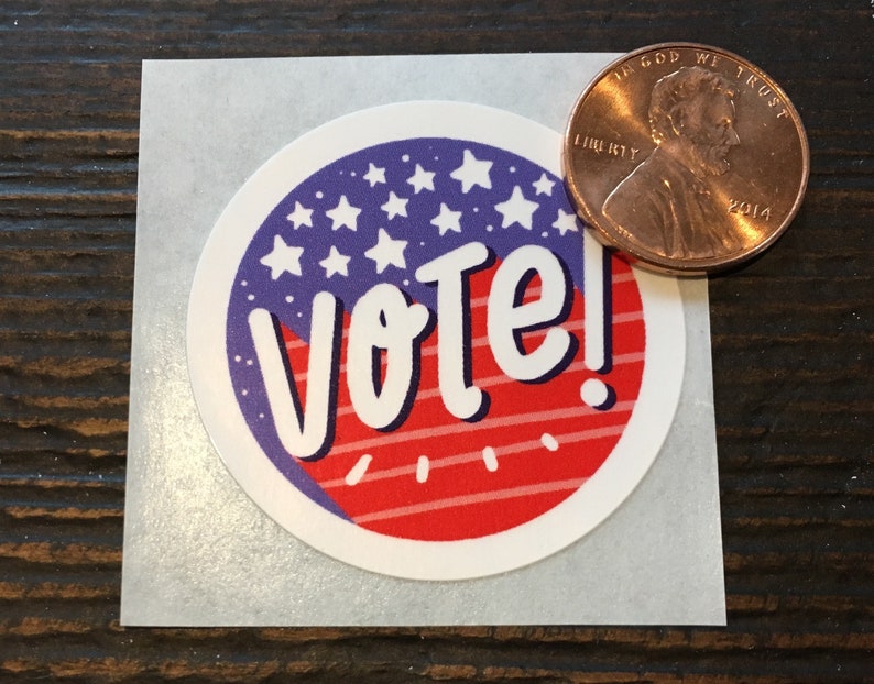 Vote! Stickers-great for Vote Forward! Set of 25 - Etsy