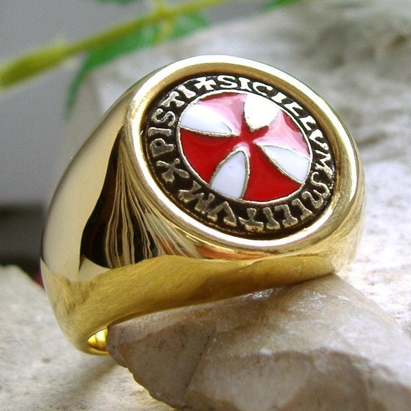 Templar Ring - Etsy