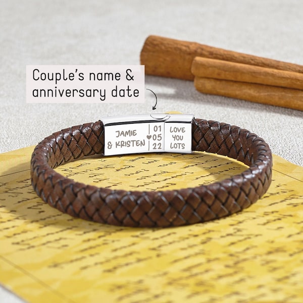 Mens Hidden Message Adjustable Bracelet - Etsy