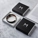 Initial Bracelet Men Couple Initials Bracelet Personalized - Etsy