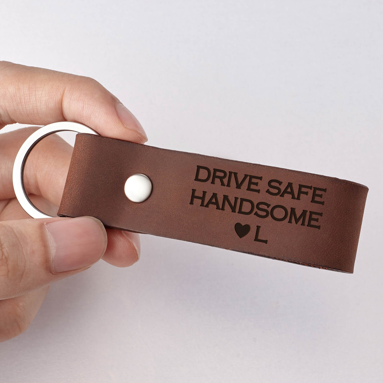 Drive Safe I Love You Keychain Drive Safe Handsome Keychain - Etsy