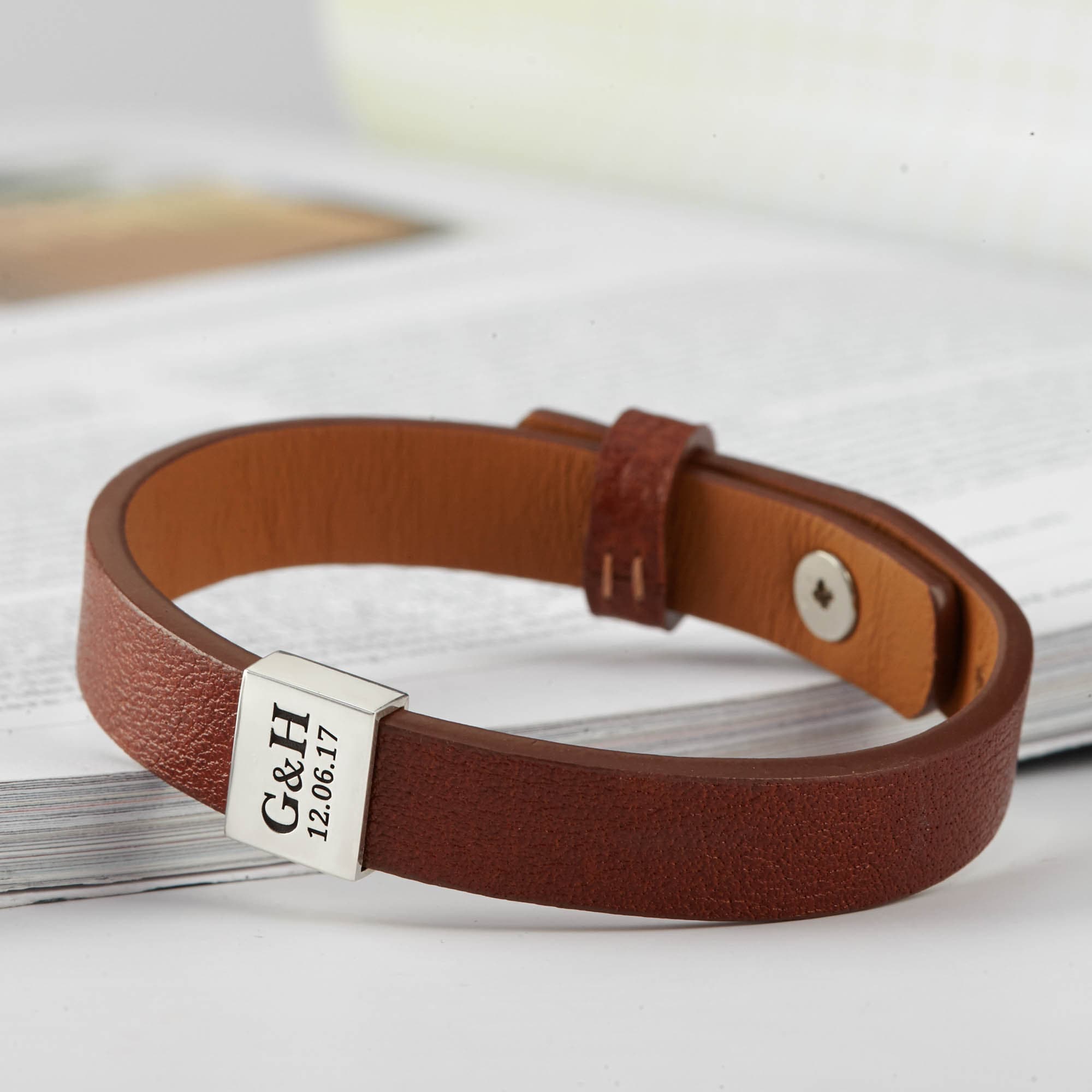 Initial Bracelet Men Couple Initials Bracelet Personalized - Etsy