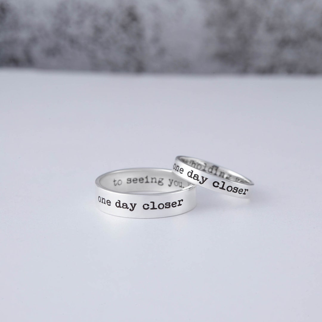 One Day Closer, Anniversary Christmas Rings, Long Distance Couples ...