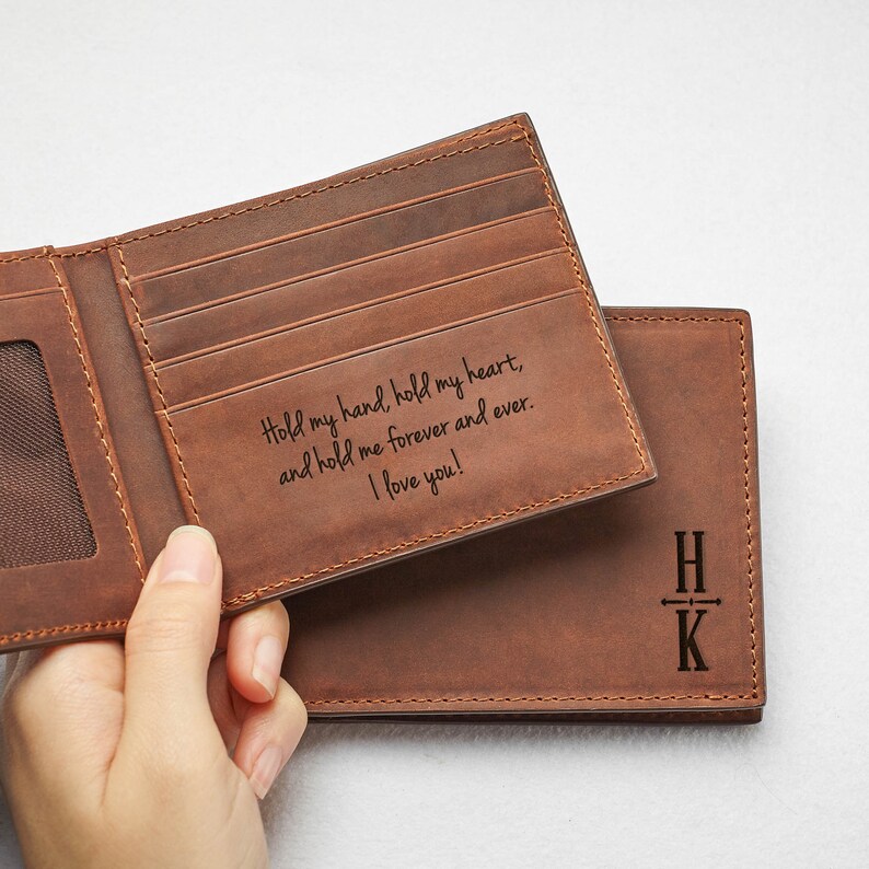 Engraved Wallet, Husband Gift, Husband Gifts, Gift for Him, Engraved ...
