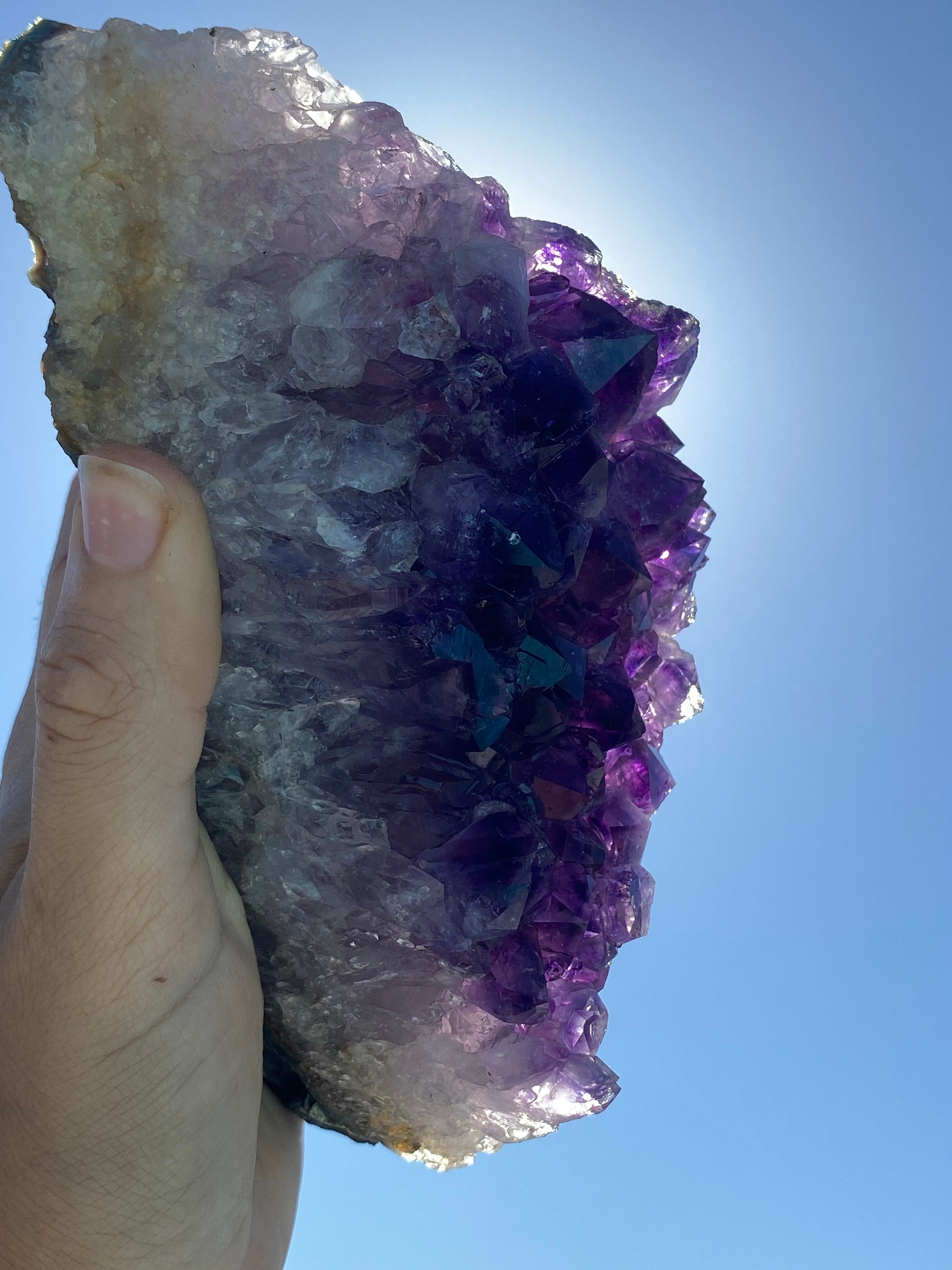 LARGE Saturated Grape Jelly Amethyst Specimen * Amazing SPECIAL Dark ...