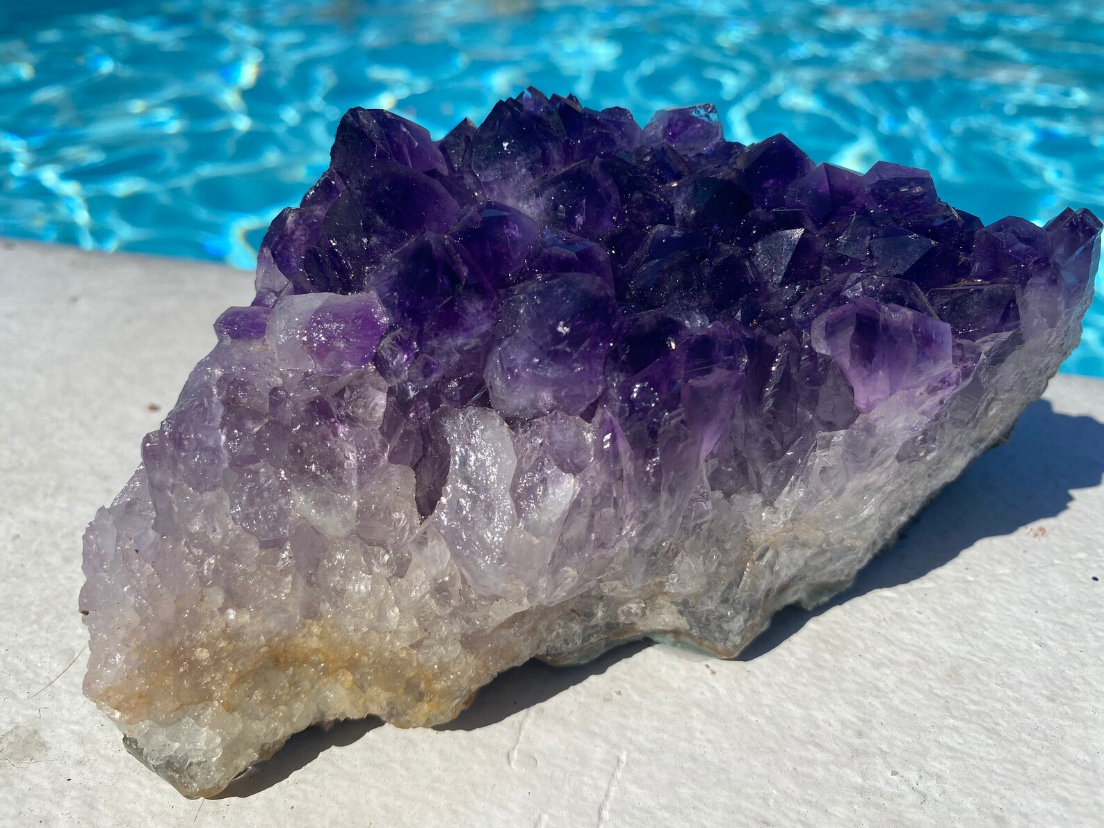 LARGE Saturated Grape Jelly Amethyst Specimen * Amazing SPECIAL Dark ...