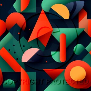 3D Retro Funk Pattern Pack - Seamless Surface Patterns - Etsy