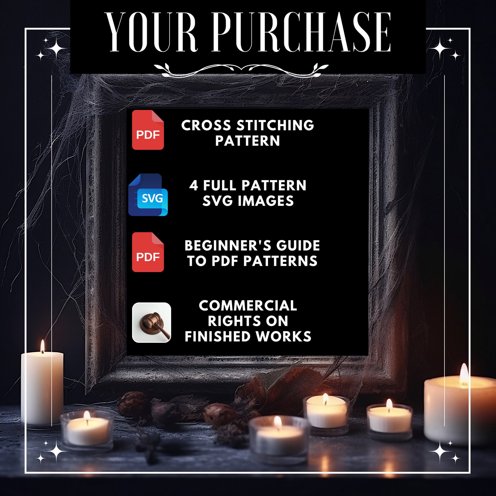 Jack-o-lantern Stained Glass Window - 300x300, 101 DMC Colors, Counted ...